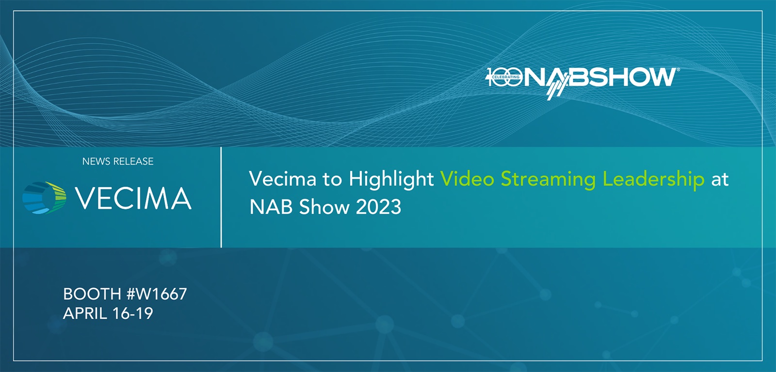 Vecima to Highlight Video Streaming Leadership at NAB Show 2023 | Vecima Networks, Inc.